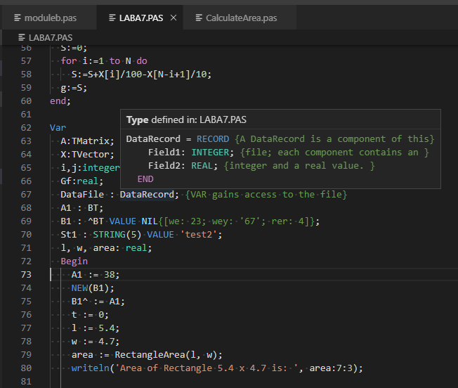 Pascal Syntax Highlighting VSI OpenVMS Wiki Pascal Syntax Highlighting VSI OpenVMS Wiki